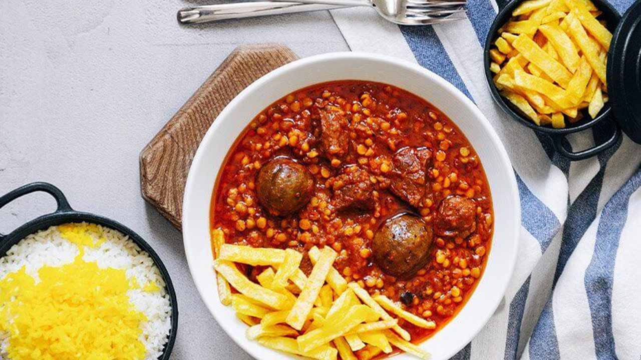Khoresh Gheymeh Recipe (Persian Lamb Stew with Yellow Split Peas ...
