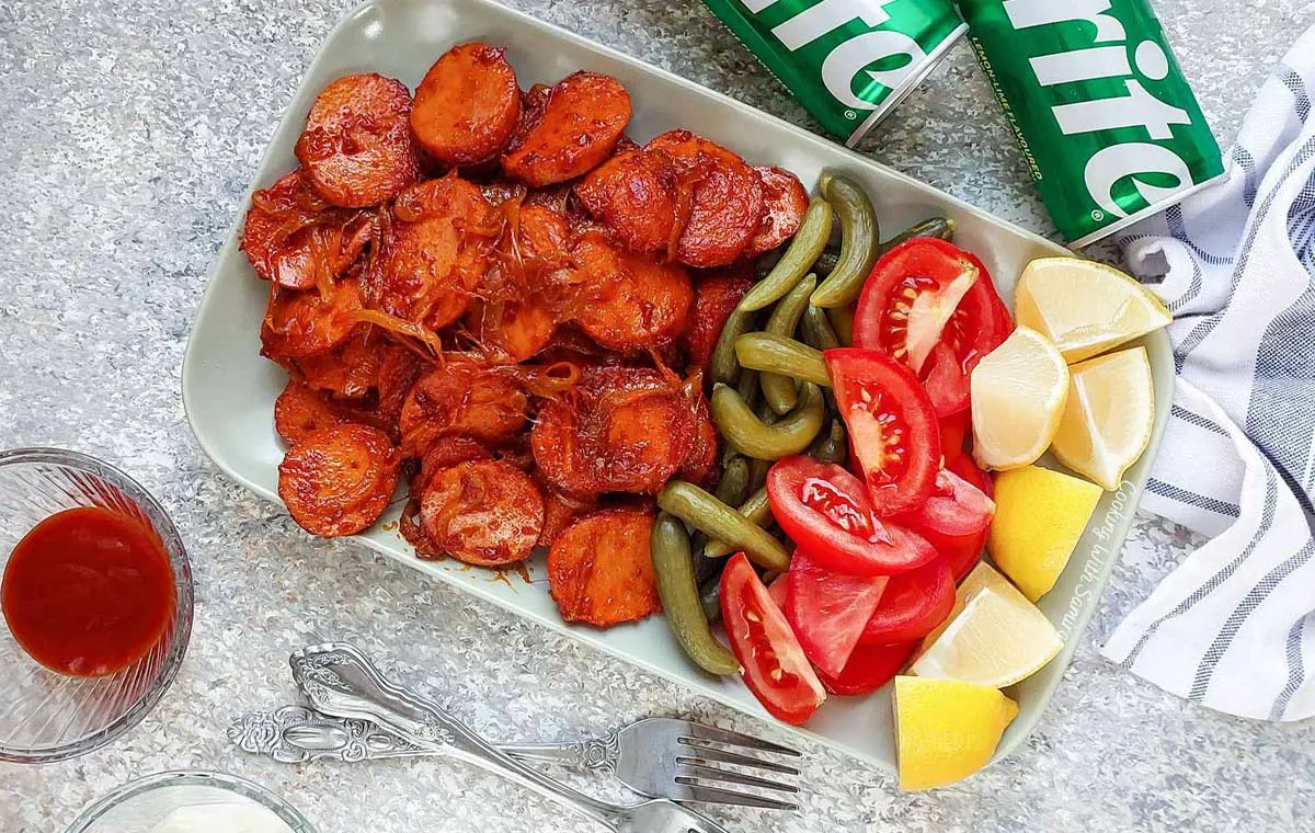 Sosis Bandari Sandwich Recipe - Mesry Tasty